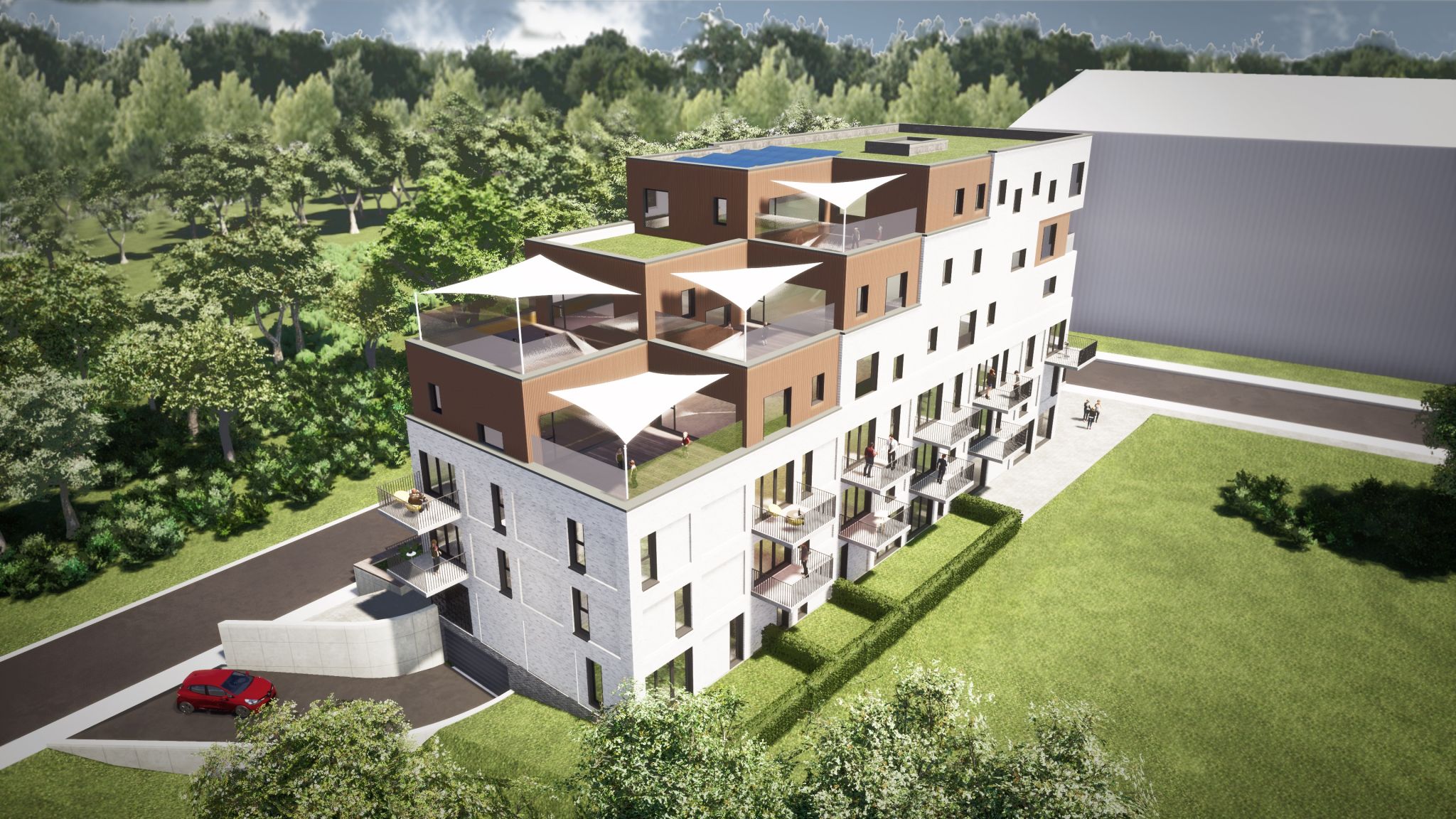 Foyer Namurois – Construction de 15 logements, d’une crèche et d’une ...